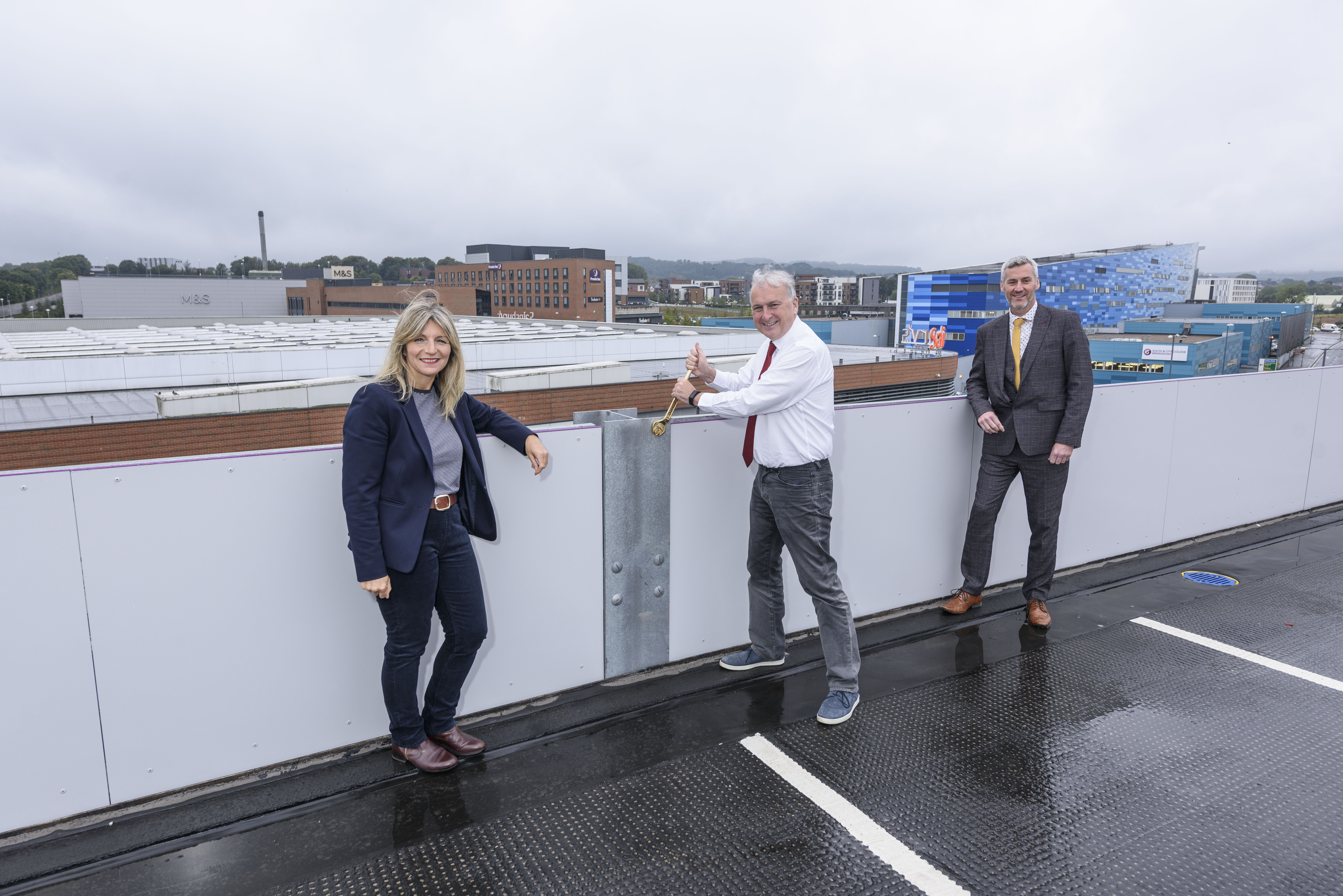 New £7.6 million park and ride at Longbridge Railway Station opens